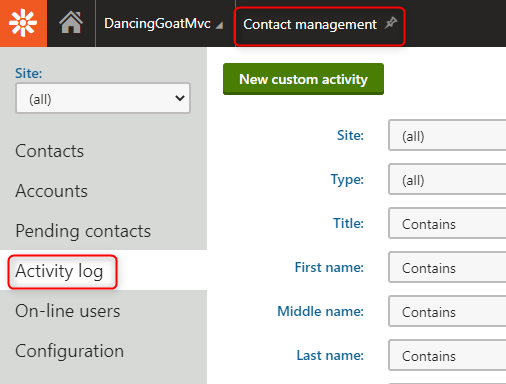 Too many activity records | Toolkit for Kentico - Extensions to make working with Kentico easier